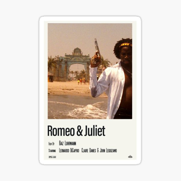 "romeo and juliet " Sticker for Sale by TheCliffBayy | Redbubble