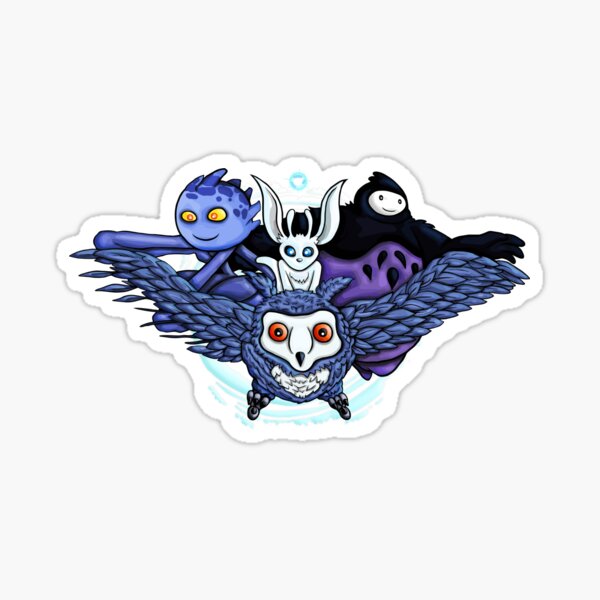 "Ori and Friends" Sticker for Sale by Punkkommando77 | Redbubble