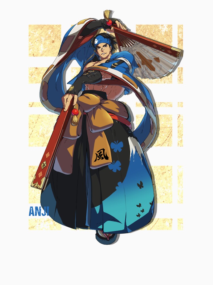 "guilty gear strive anji " T-shirt for Sale by Bracewell2022 ...
