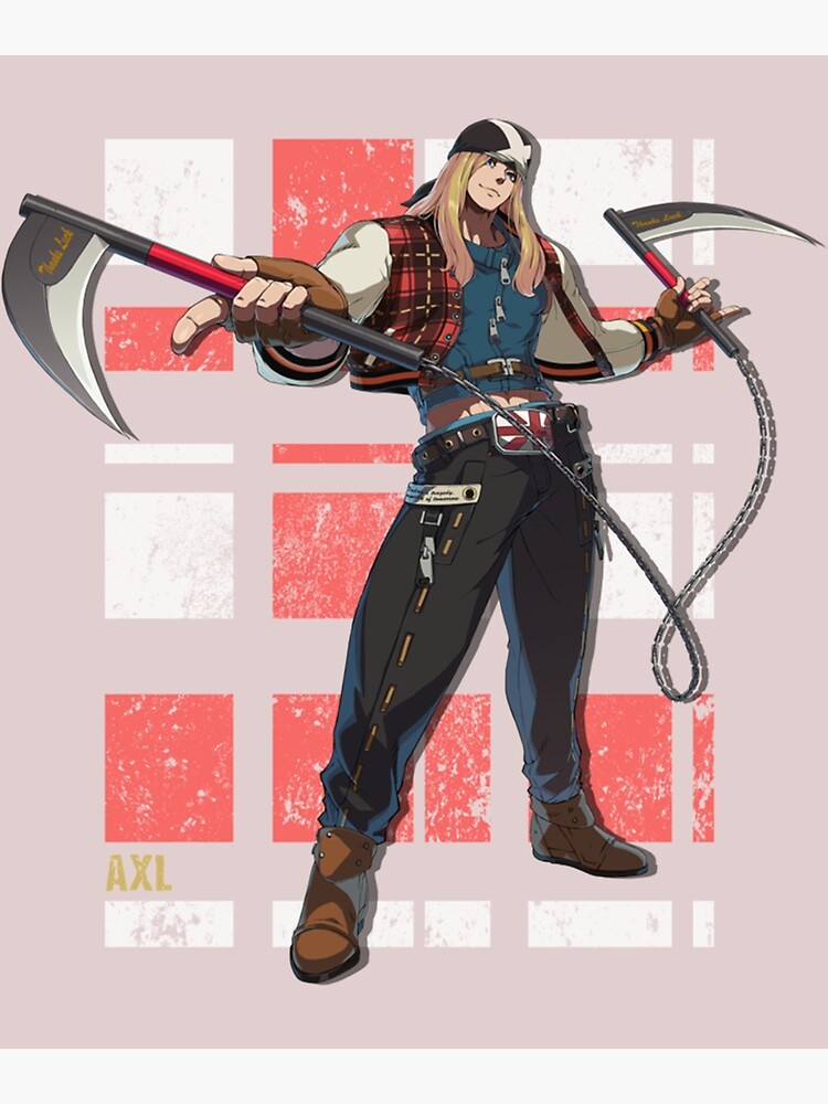 "guilty gear strive axl " Poster by Bracewell2022 | Redbubble