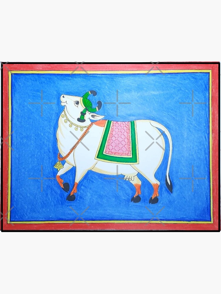 "Cow | Nandi | Part 2" Sticker for Sale by pradeep300 | Redbubble
