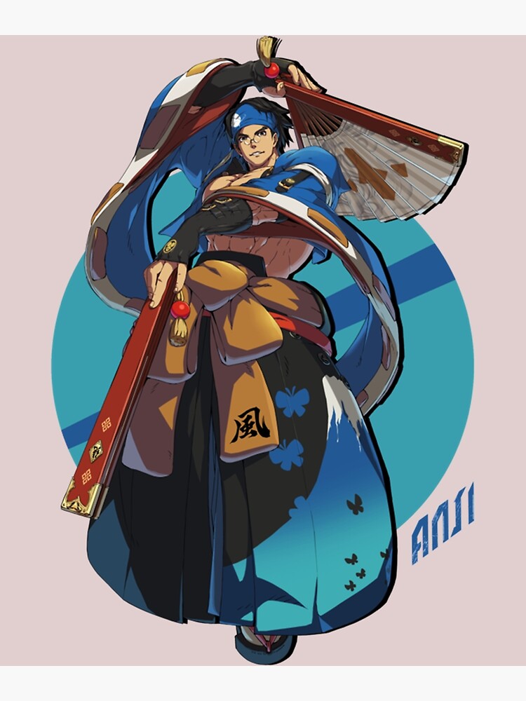 "guilty gear strive ggst anji " Poster by Bracewell2022 | Redbubble