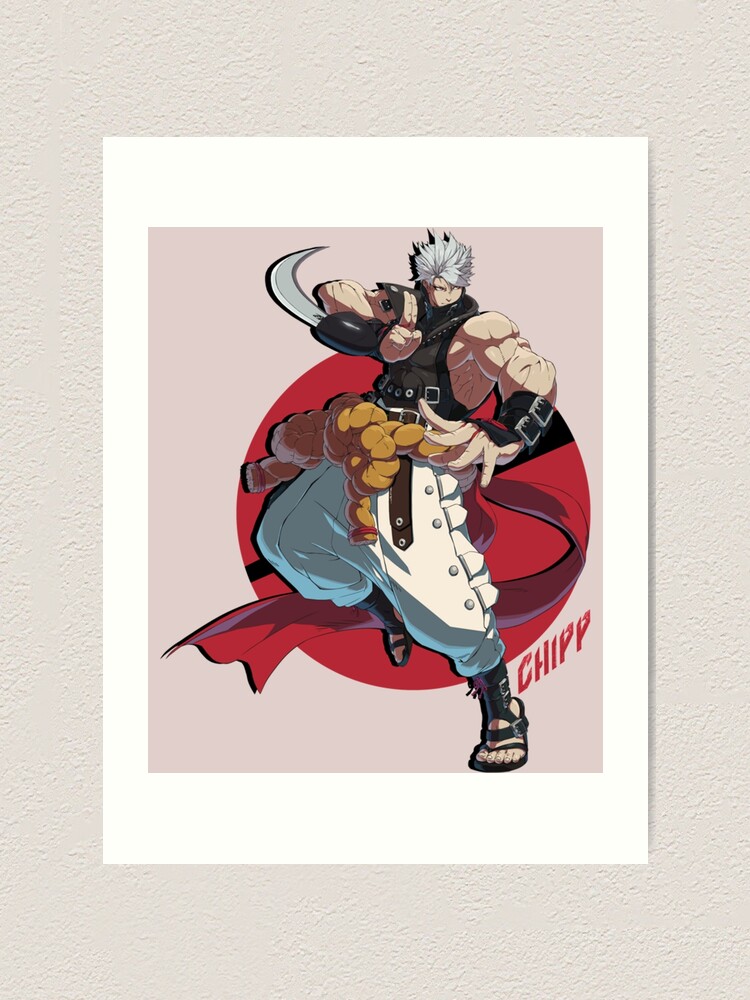 "guilty gear strive ggst chip " Art Print by Bracewell2022 | Redbubble