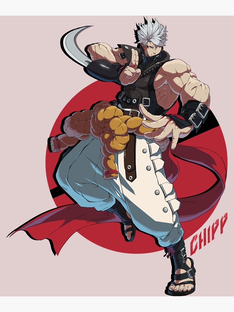 "guilty gear strive ggst chip " Art Print by Bracewell2022 | Redbubble