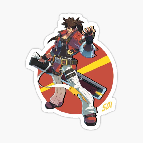 "guilty gear strive ggst sol " Sticker by Bracewell2022 | Redbubble