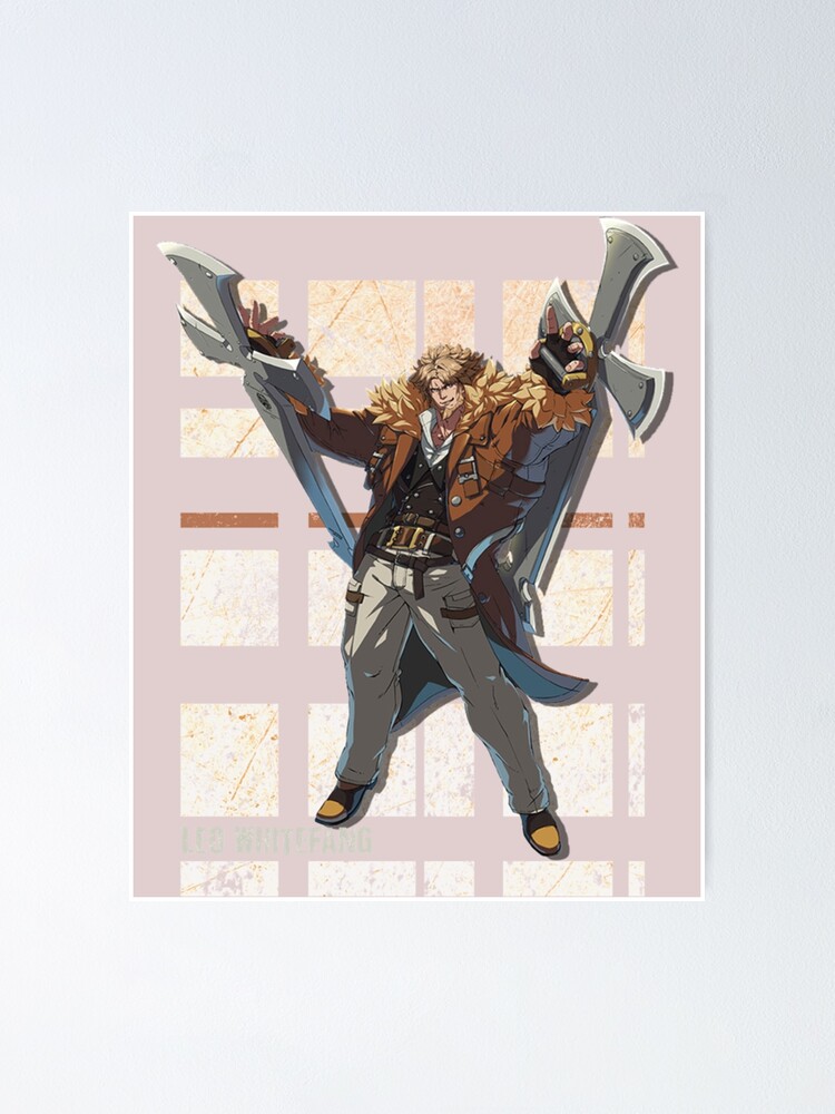 "guilty gear strive leo whitefang " Poster for Sale by Bracewell2022 ...