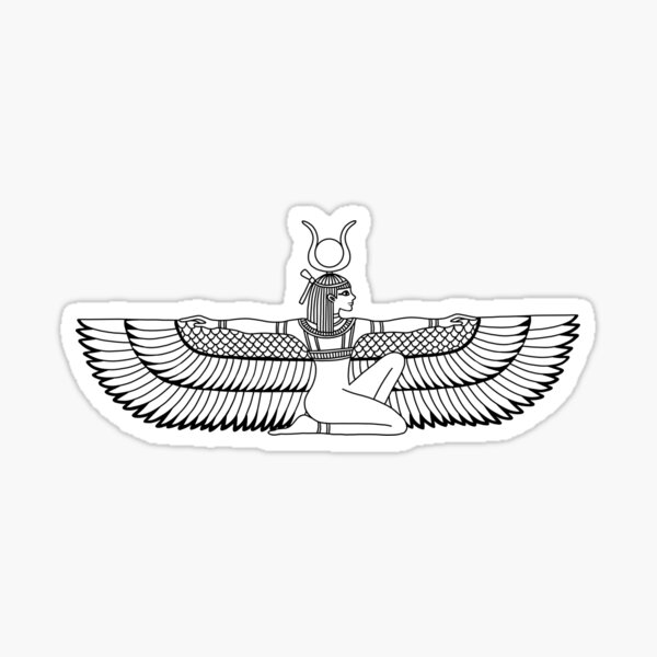 "Egypt goddess isis" Sticker for Sale by ArtByNicole111 | Redbubble