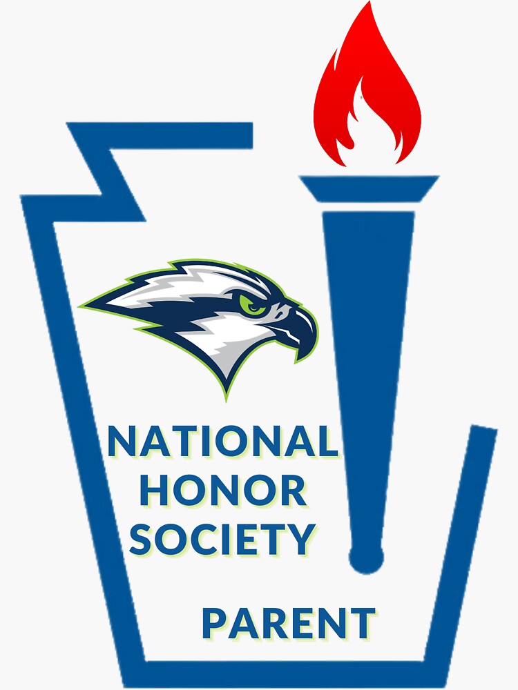 Pegatina «Logotipo de padres de NHS» de SMLCA-NHS-NJHS | Redbubble