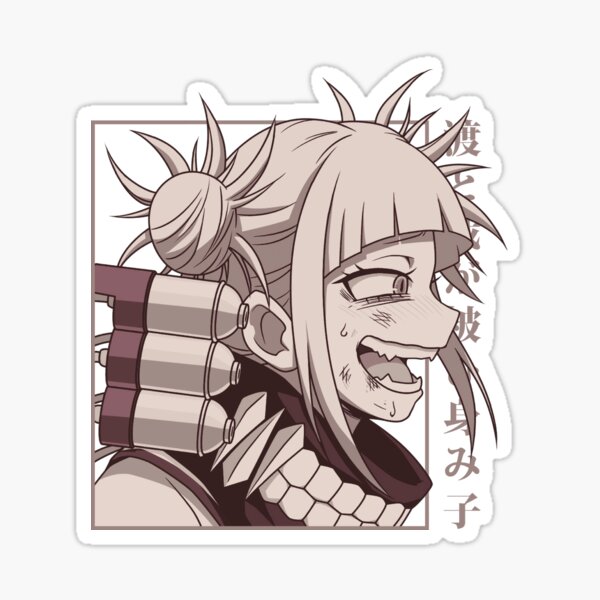 "Himiko Toga Mha" Sticker by Animisu | Redbubble