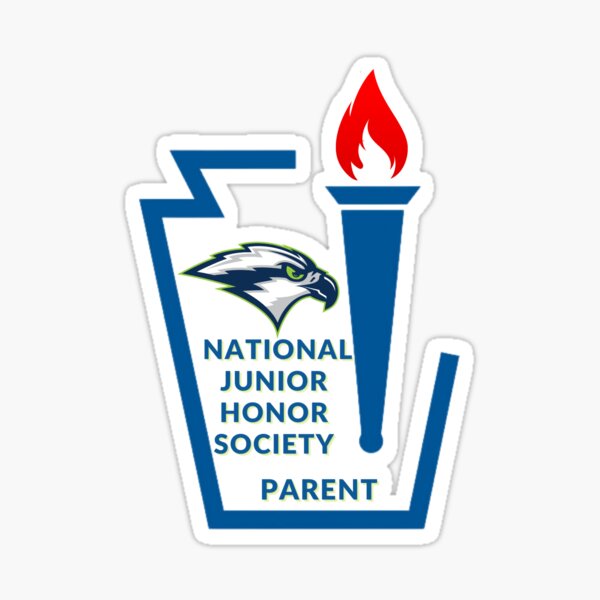 "NJHS Parent Logo " Sticker for Sale by SMLCA-NHS-NJHS | Redbubble