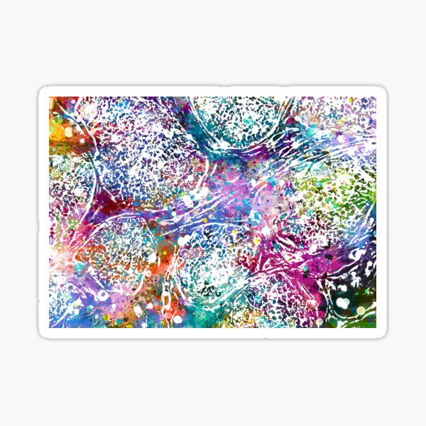 "Stem Cells Microscopic Histology" Sticker by EvasDreams | Redbubble