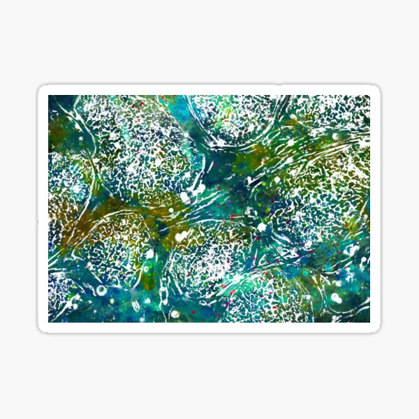 "Stem Cells Microscopic Histology" Sticker by EvasDreams | Redbubble