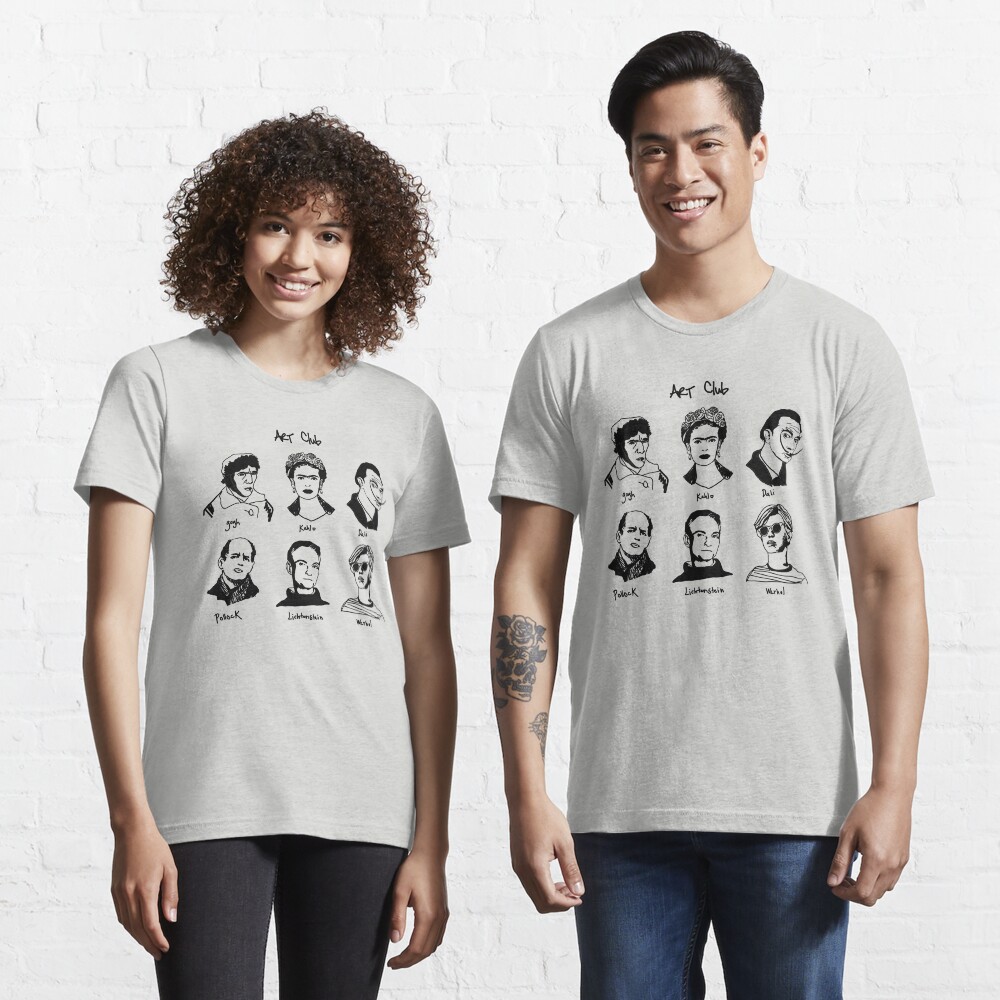 "Art Club" T-shirt for Sale by AManDuhhh | Redbubble | artist t-shirts ...