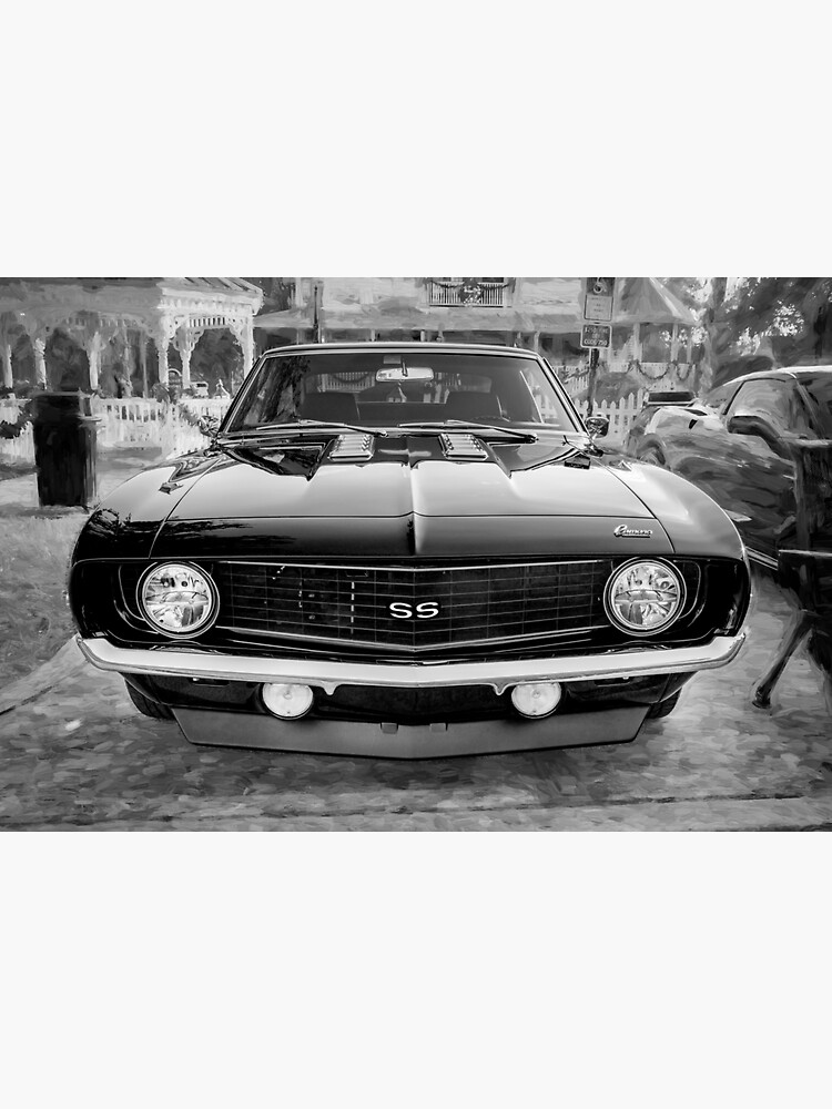 "1969 Blue Camaro SS LS3" Sticker for Sale by RichFrancoCars | Redbubble