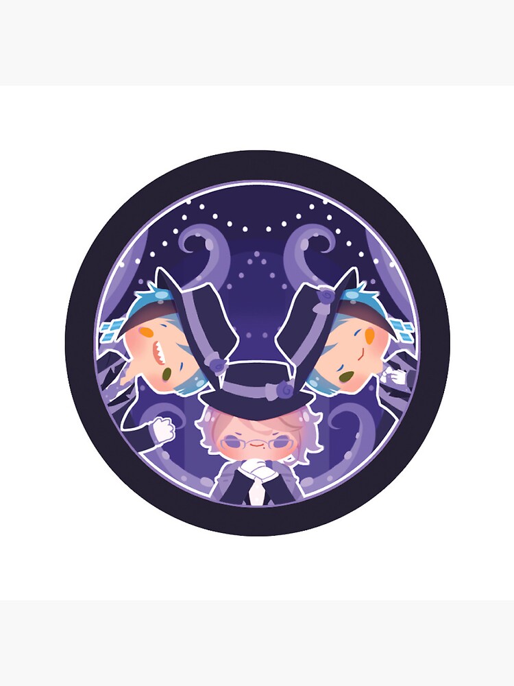 "Twisted Wonderland Octavinelle Chibis" Pin for Sale by aloebera ...