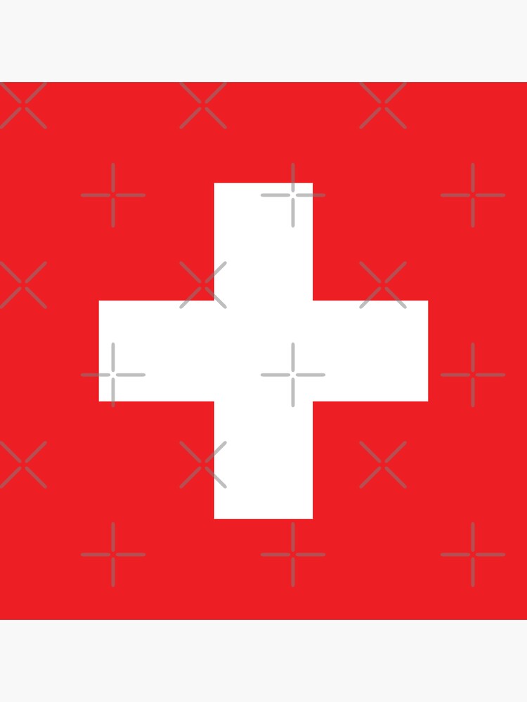 "Switzerland Flag Swiss Flag" Sticker for Sale by Swissstore | Redbubble