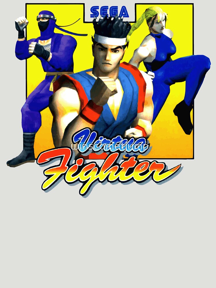 "Virtua Fighter" T-shirt for Sale by winscometjump | Redbubble | virtua ...