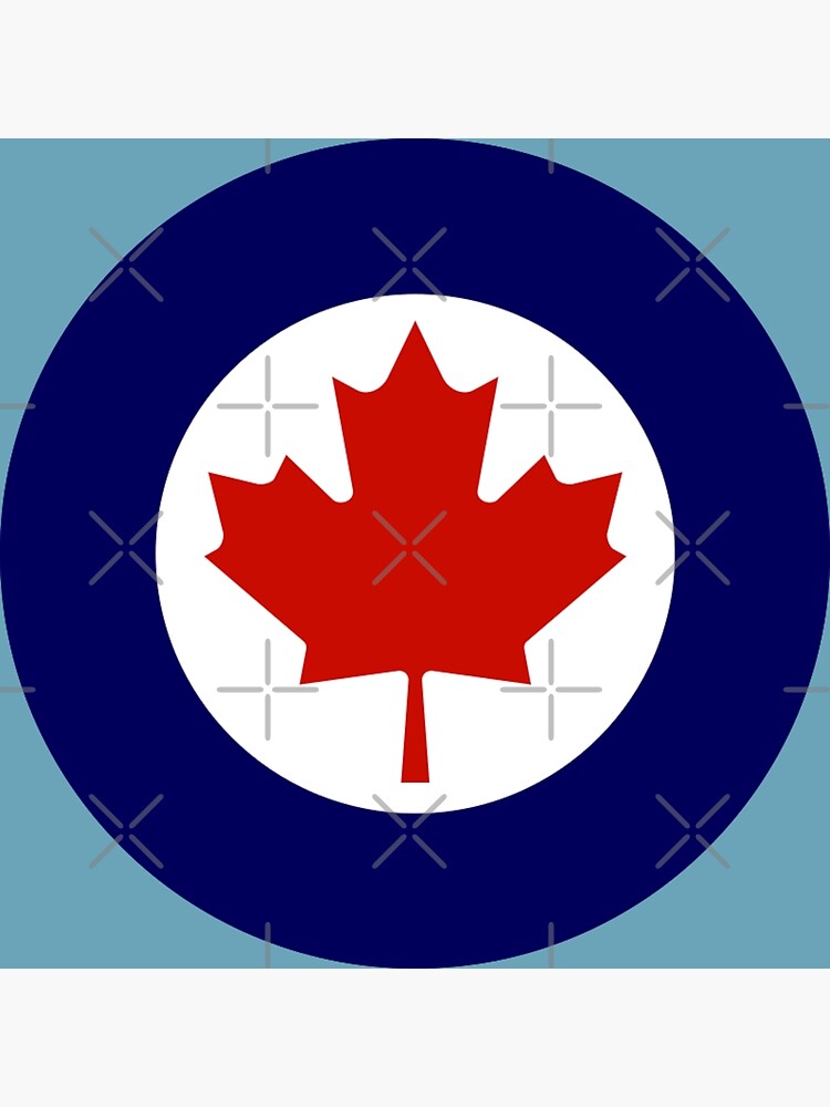 "Roundel of the Royal Canadian Air Force" Art Print by Shav | Redbubble