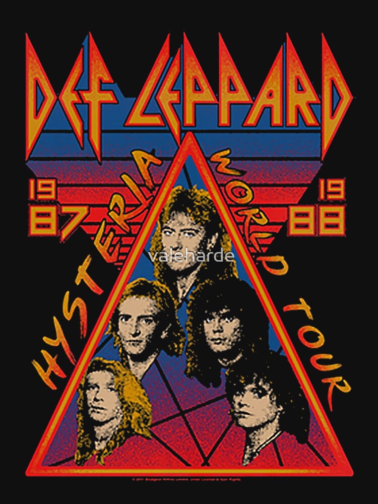 Triangle Legend Top Def Leppard Classic T-Shirt sold by Othilia ...