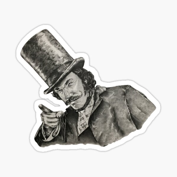 "Bill the Butcher" Sticker for Sale by Redmonks | Redbubble