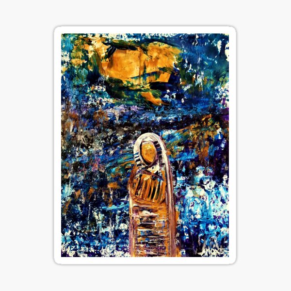 "The return of Moses" Sticker for Sale by amoxes | Redbubble