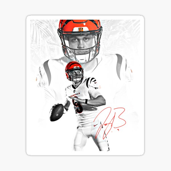 "Joe Burrow Bengals " Sticker by Hbouddach | Redbubble