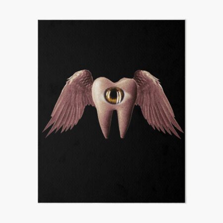 "Weirdcore Teeth" Art Board Print by emptystickers | Redbubble