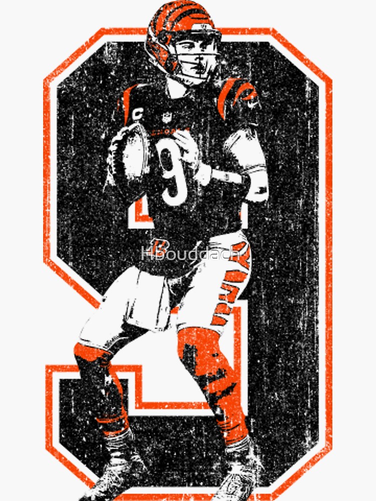 "Joe Burrow Bengals " Sticker for Sale by Hbouddach | Redbubble