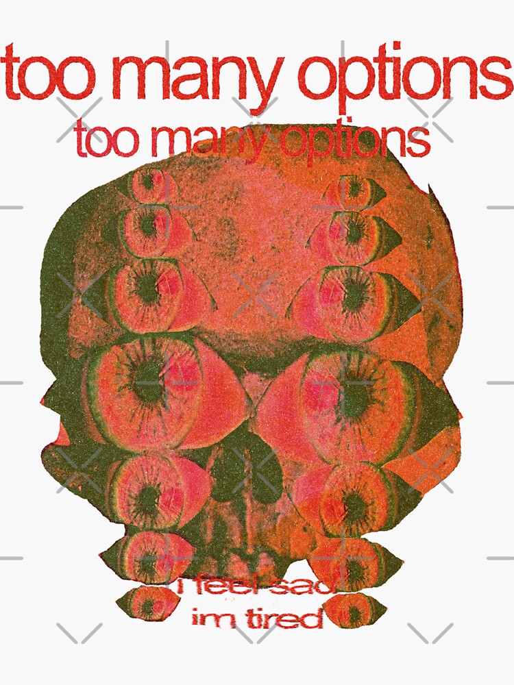 "Weirdcore Skull" Sticker by emptystickers | Redbubble