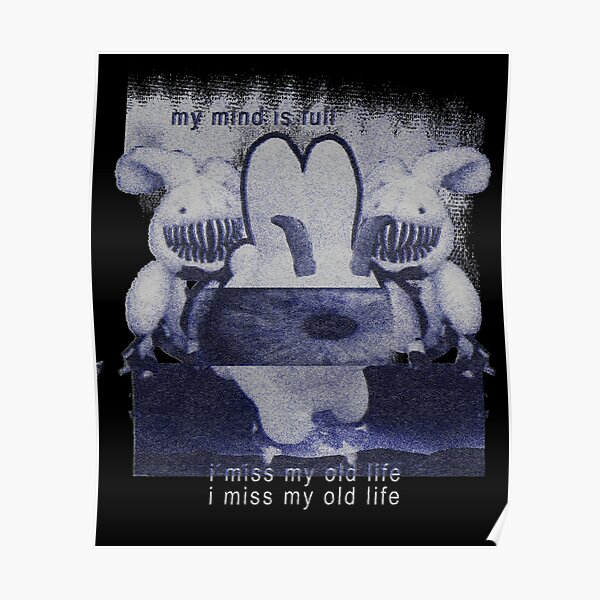 "Weirdcore" Poster for Sale by emptystickers | Redbubble