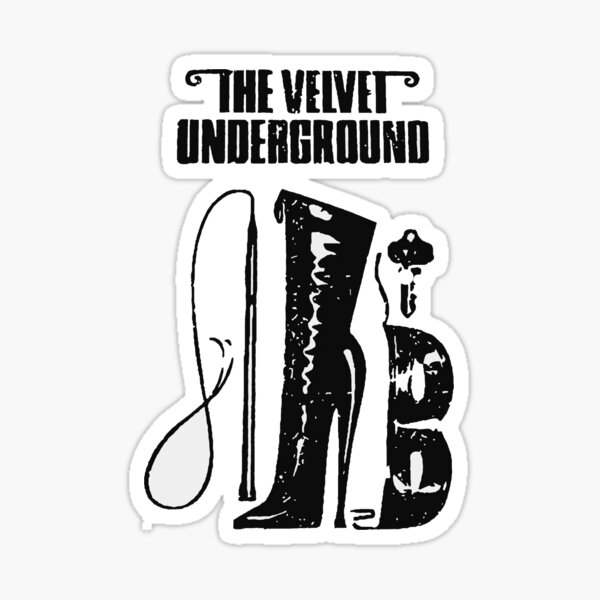 "velvet underground" Sticker for Sale by CorbinB3 | Redbubble