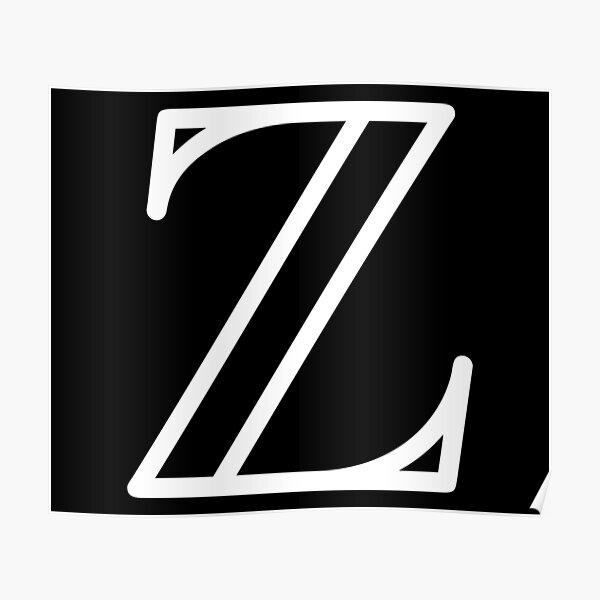 "Set of Integer Numbers (White) Mathematics Symbol" Poster for Sale by ...