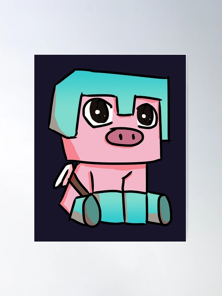 Minecraft Baby Pig Wallpaper