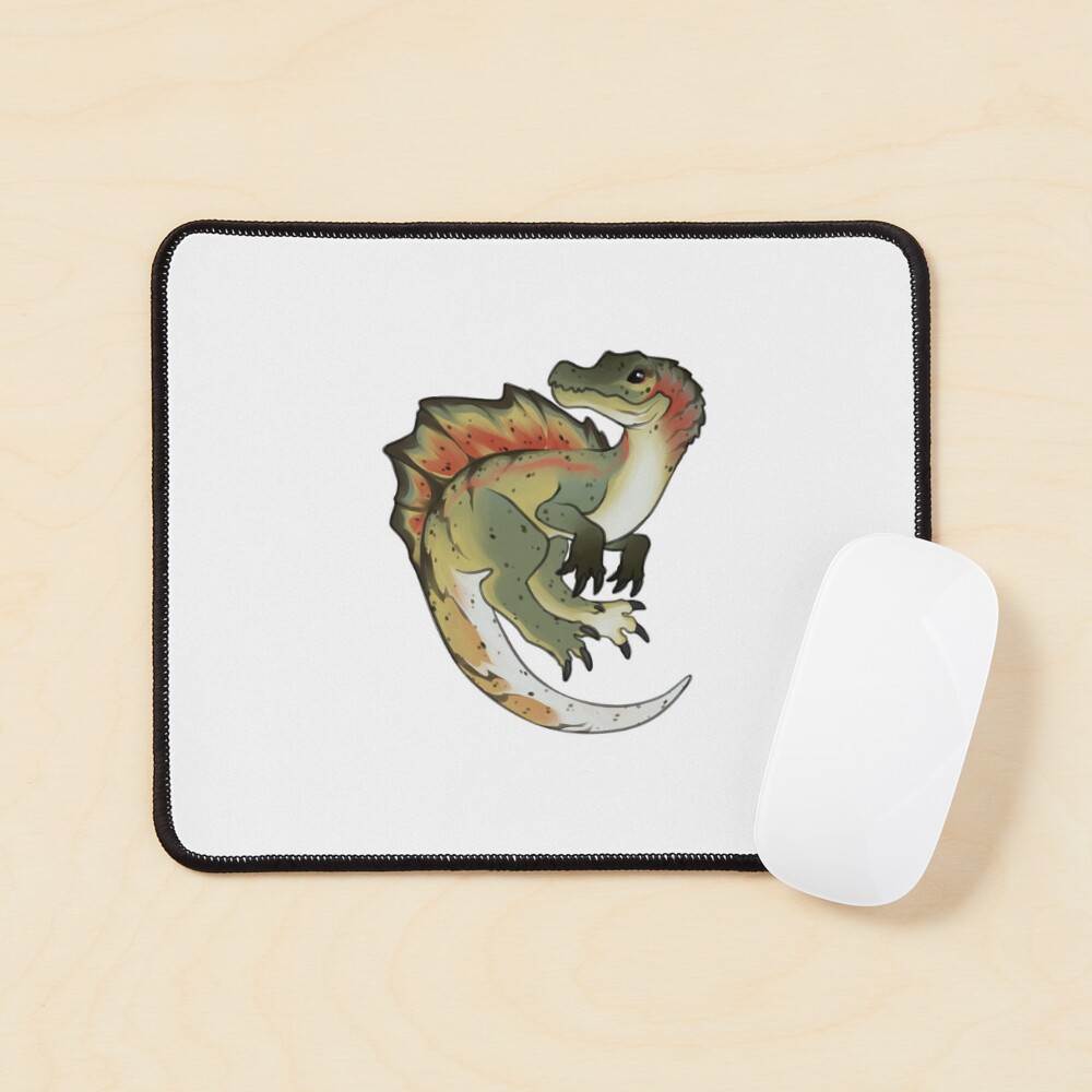 "Chibi Trout Spinosaurus" Sticker for Sale by FossilizeAmber | Redbubble