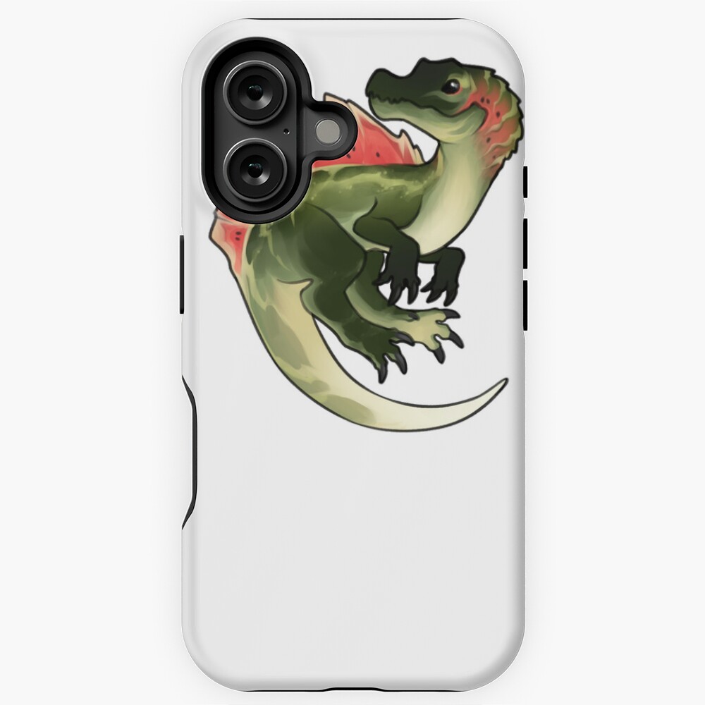"Chibi Watermelon Spinosaurus" Sticker for Sale by FossilizeAmber ...