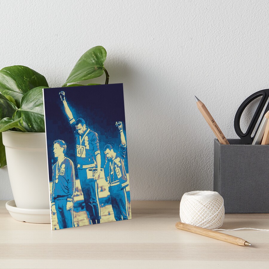 "MEXICO OLYMPICS CIVIL RIGHTS PROTEST 1968" Art Board Print for Sale by ...