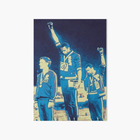 "MEXICO OLYMPICS CIVIL RIGHTS PROTEST 1968" Art Board Print for Sale by ...
