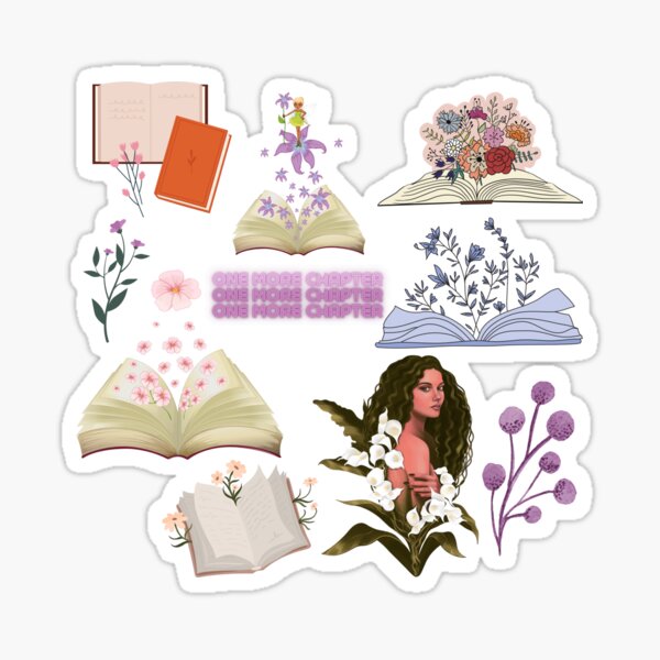 Sticker « Bookish, Livre, Book nerd, booktok, Cricut cut, Silhouette ...