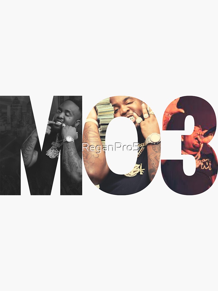 "mo3 t shirt | sticker" Sticker for Sale by ReganPro5 | Redbubble