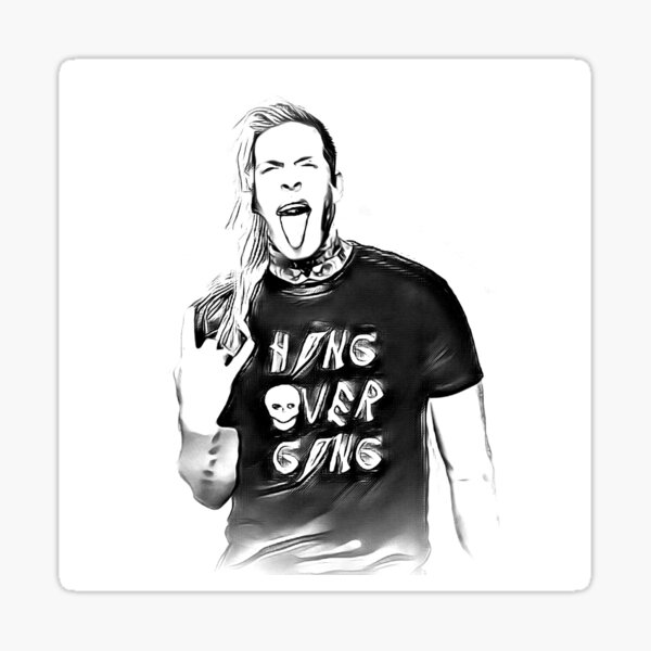 "Tom Macdonald/Hangover gang" Sticker for Sale by Sean Sprague | Redbubble