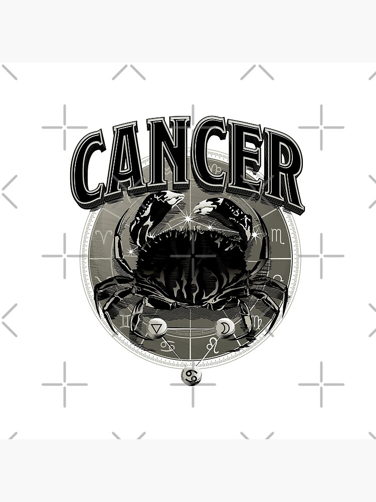 Lienzo «Cáncer. Cancer. Signos del zodíaco. Astrología. zodiaco ...
