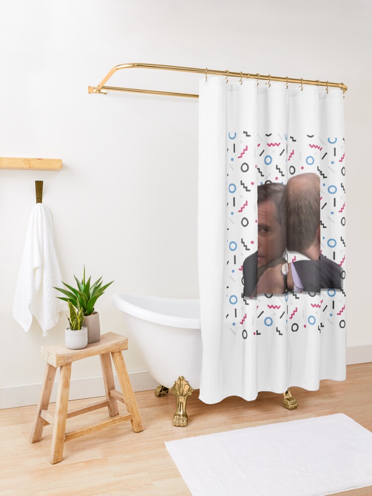 Michael Hates Toby - The Office Shower Curtain sold by Chasm Celina ...