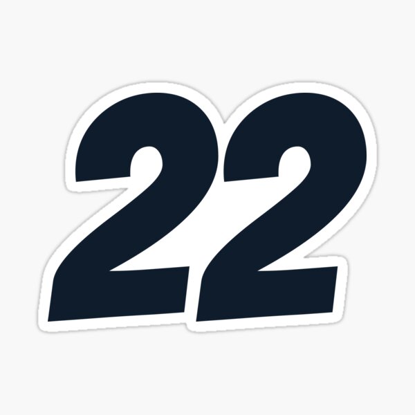 "Yuki Tsunoda 22 - Driver Number" Sticker for Sale by GreazyL | Redbubble