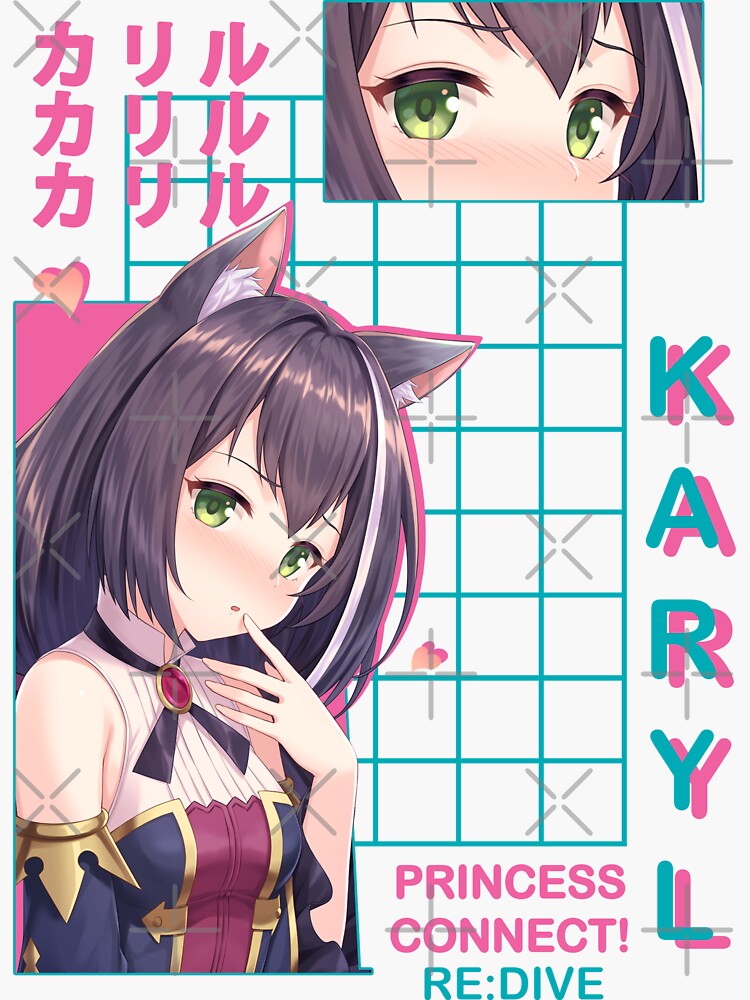 "Momochi Kiruya - Karyl - Princess Connect Re Dive" Sticker for Sale by ...