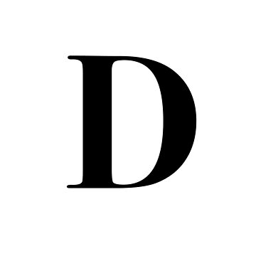 "Letter D name Initial" Art Print for Sale by Katie Ryder | Redbubble