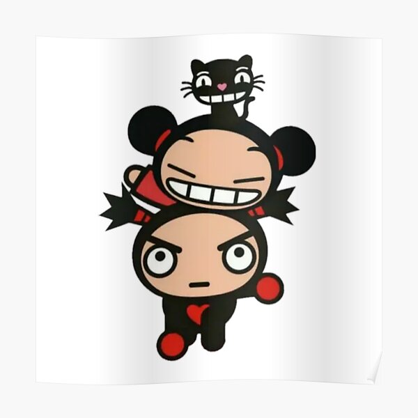 "Pucca Gift , Cute Pucca and Garu" Poster for Sale by Anaen | Redbubble