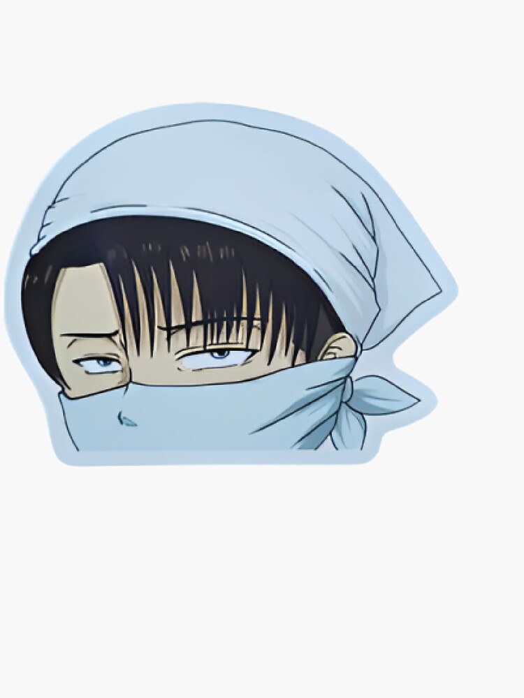 "Levi Ackerman Sticker" Sticker for Sale by carlashop | Redbubble