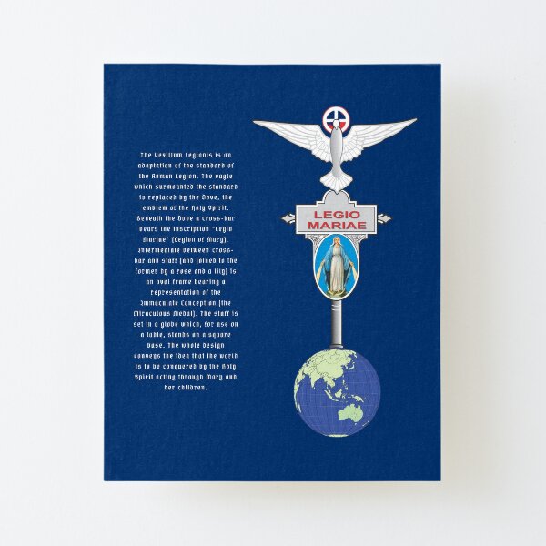 " Legion of Mary, Legio Mariae, Marijina Legija" Mounted Print for Sale by ADMG | Redbubble