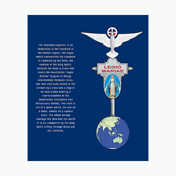 Lámina fotográfica « Legión de María, Legio Mariae, Marijina Legija» de ...