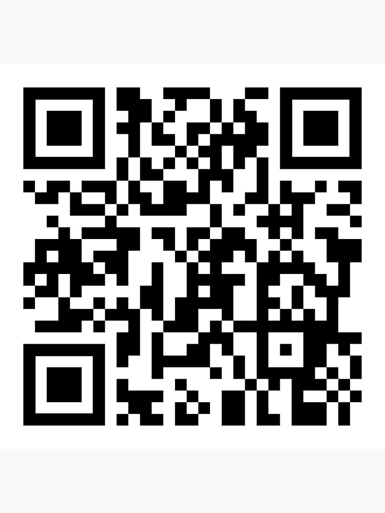 "Fire Water Burn- Bloodhound Gang QR Code" Sticker for Sale by ...